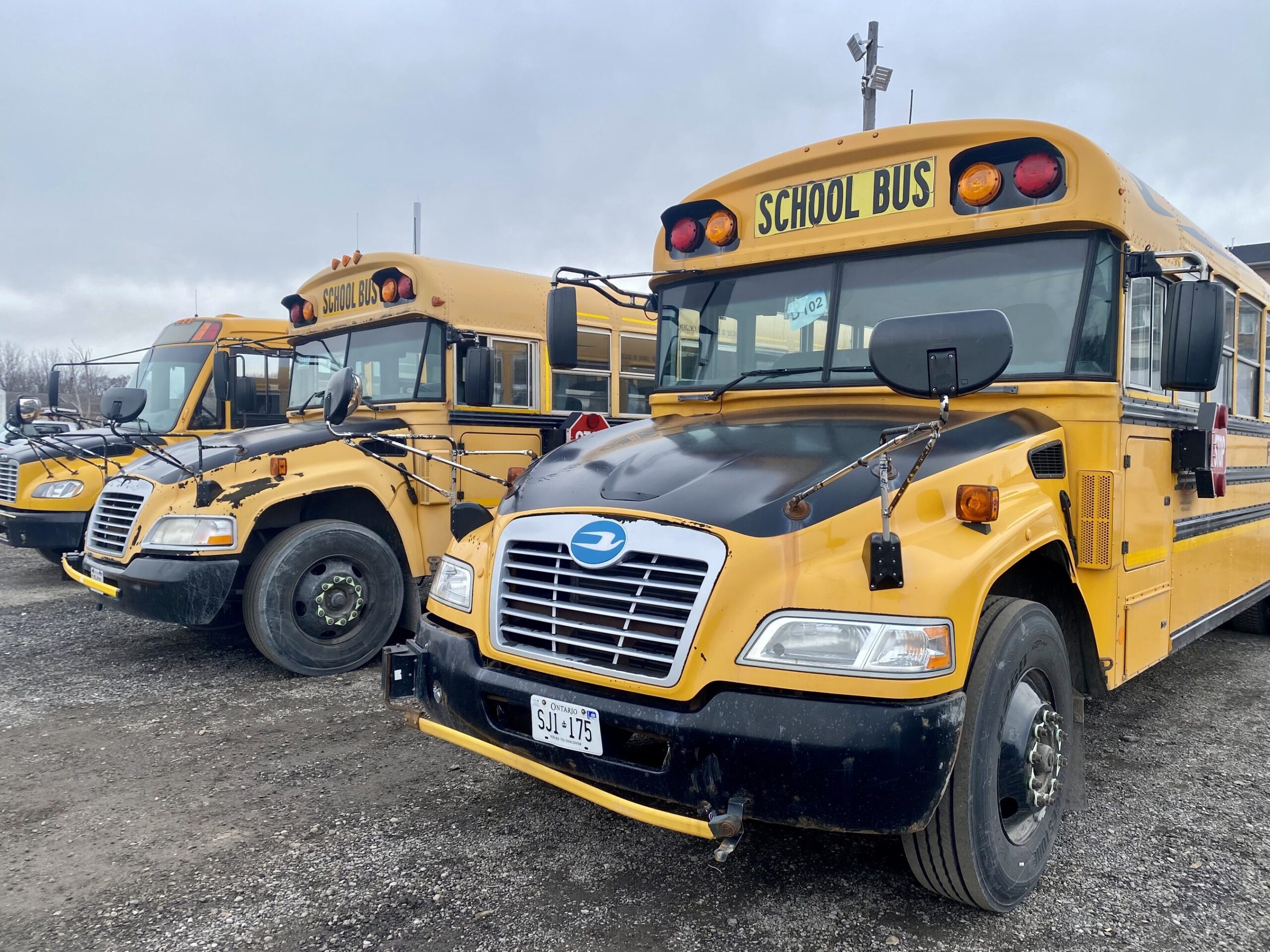 First Student bus drivers in Durham Region back strike mandate over ...